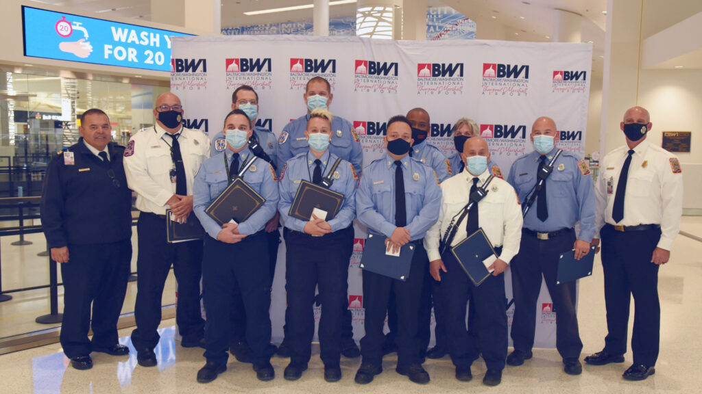 Bystander and first responders at BWI Airport recognized as Heartsaver ...